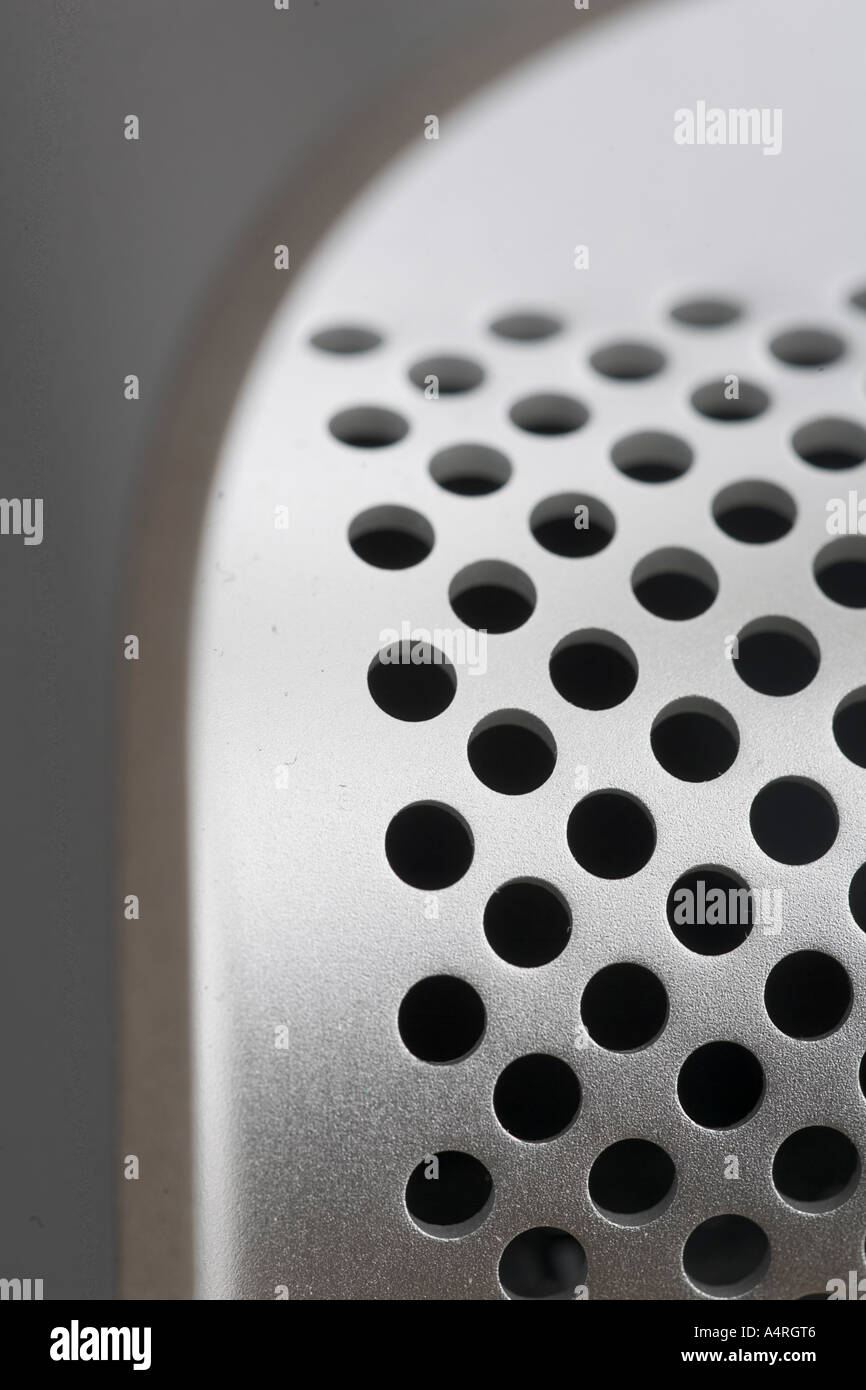 Perforated metal surface hi-res stock photography and images - Alamy