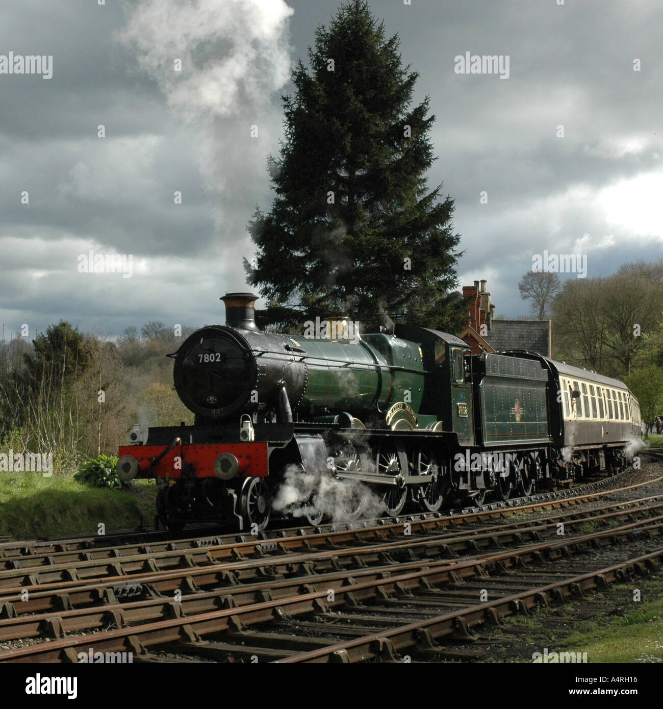 The Severn Valley Steam Railway England UK Stock Photo - Alamy