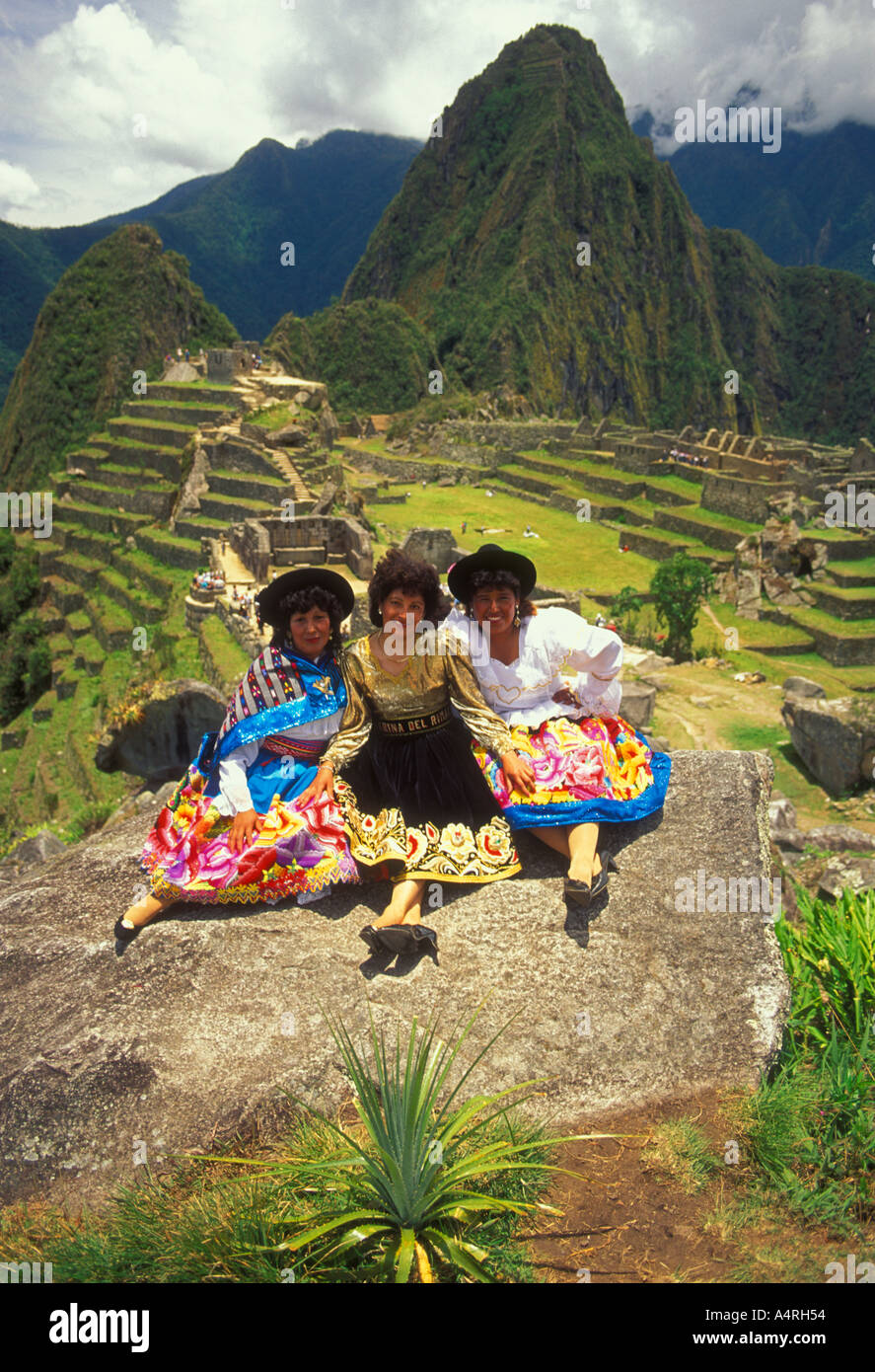 People, tourists, visitors, visiting, Machu Picchu, The Lost City of ...