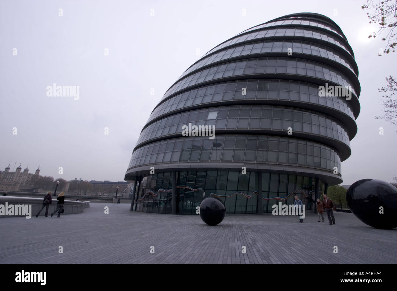 residence of London Assembly City Hall Building designed by Lord Foster ...