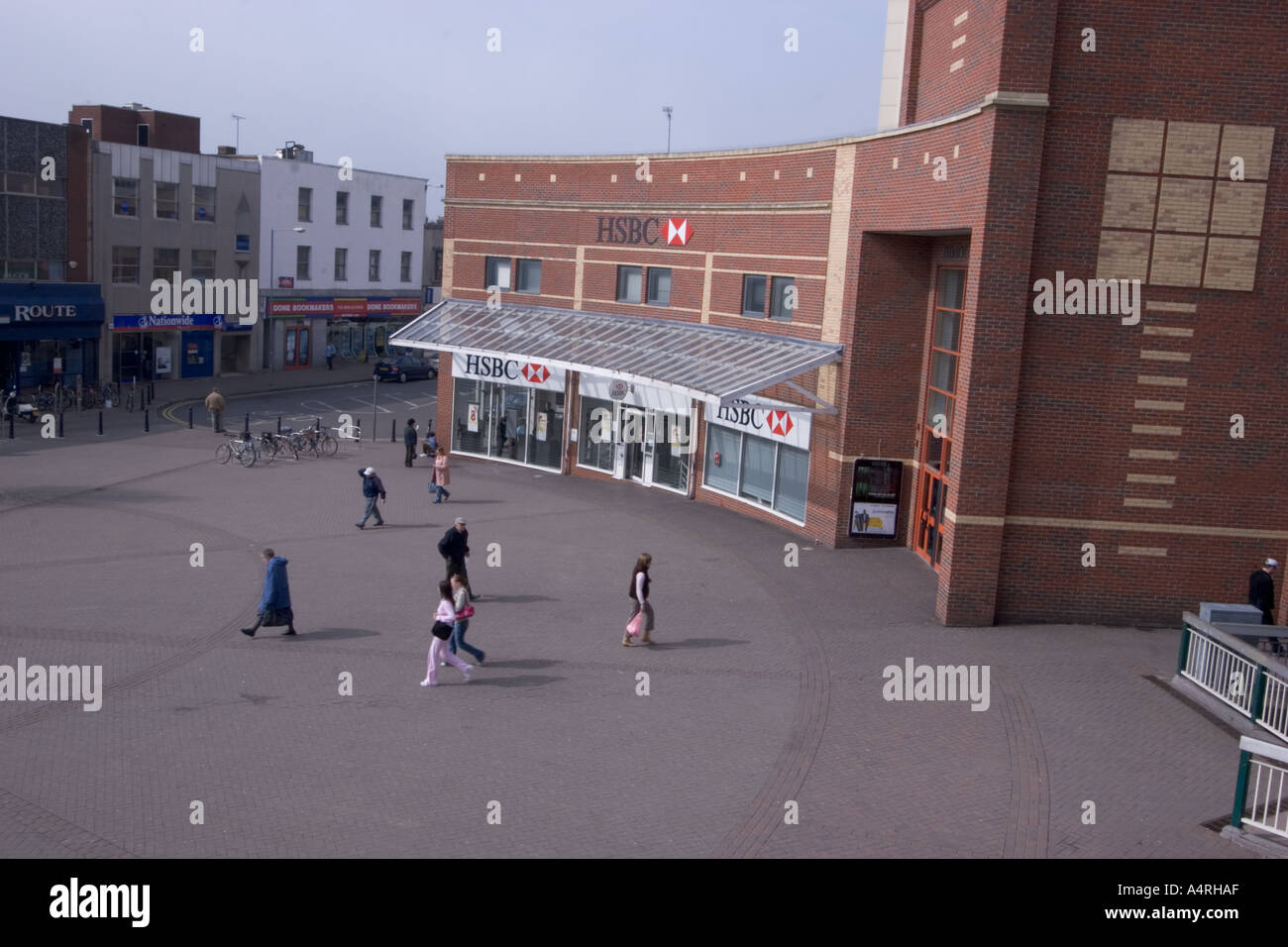 Hong Kong Shanghai Bank HSBC Southend branch of high street branch ...