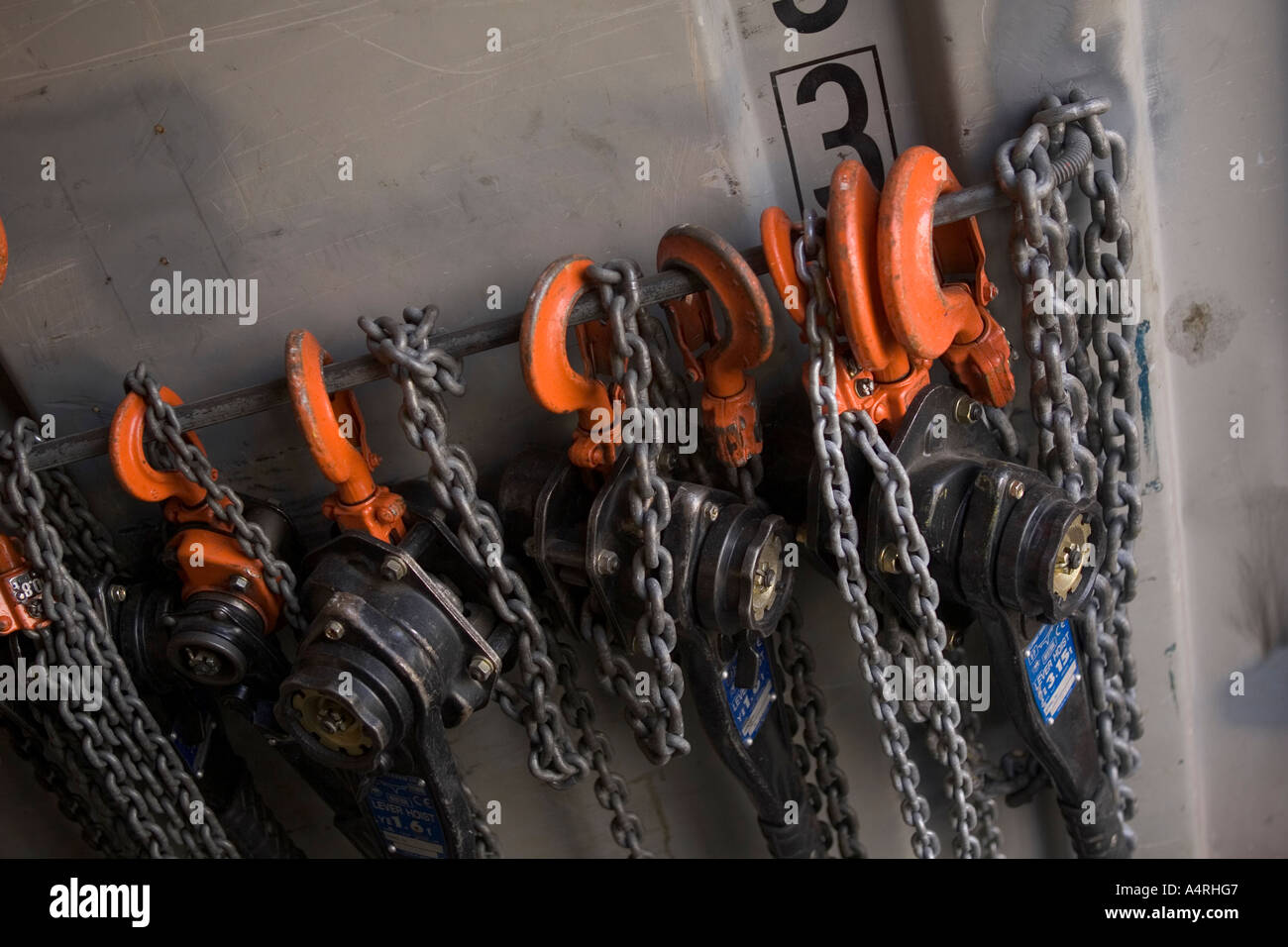 Hoists hanging hi-res stock photography and images - Alamy