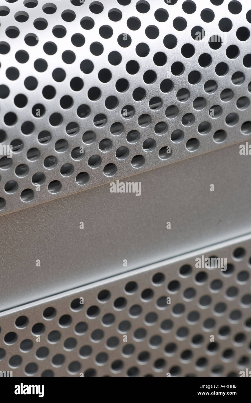 Perforated metal surface hi-res stock photography and images - Alamy