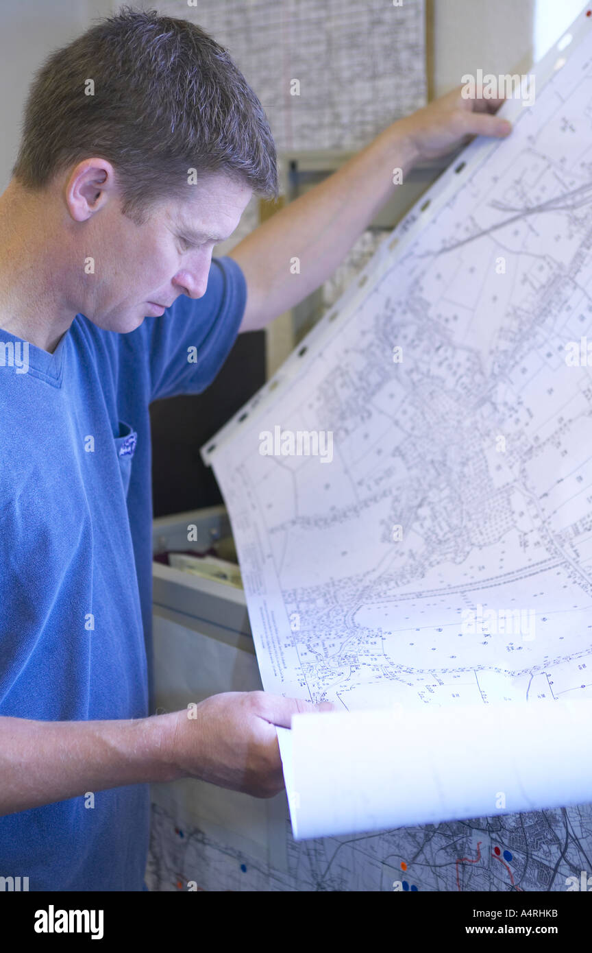 Local area map hi-res stock photography and images - Alamy