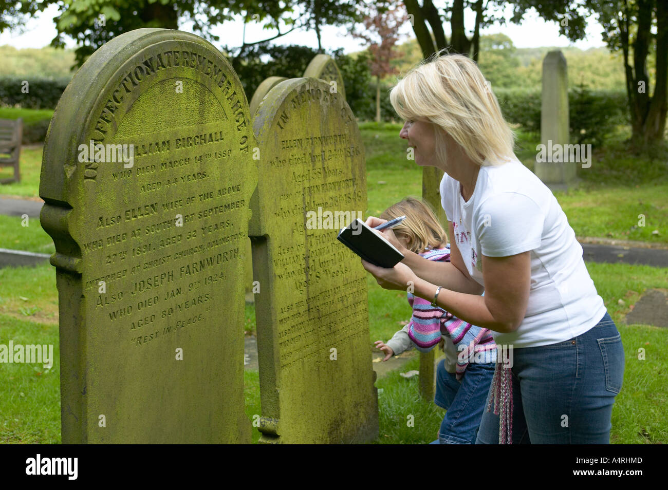 Gravestone for child hi-res stock photography and images - Alamy