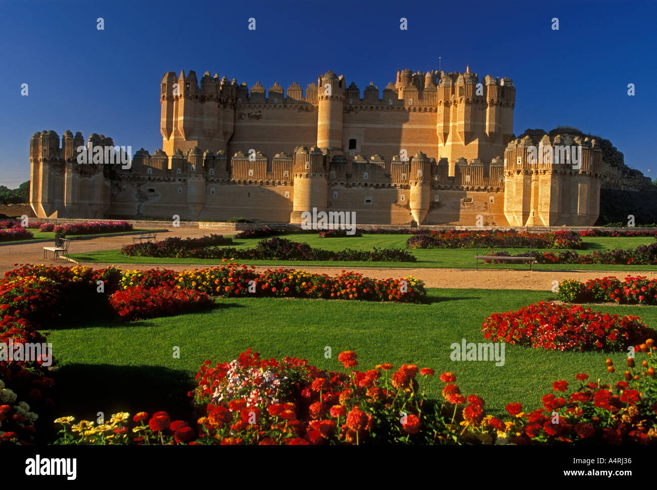 Coca Castle, Castillo de Coca, castillo, Middle Ages, Coca, Segovia ...