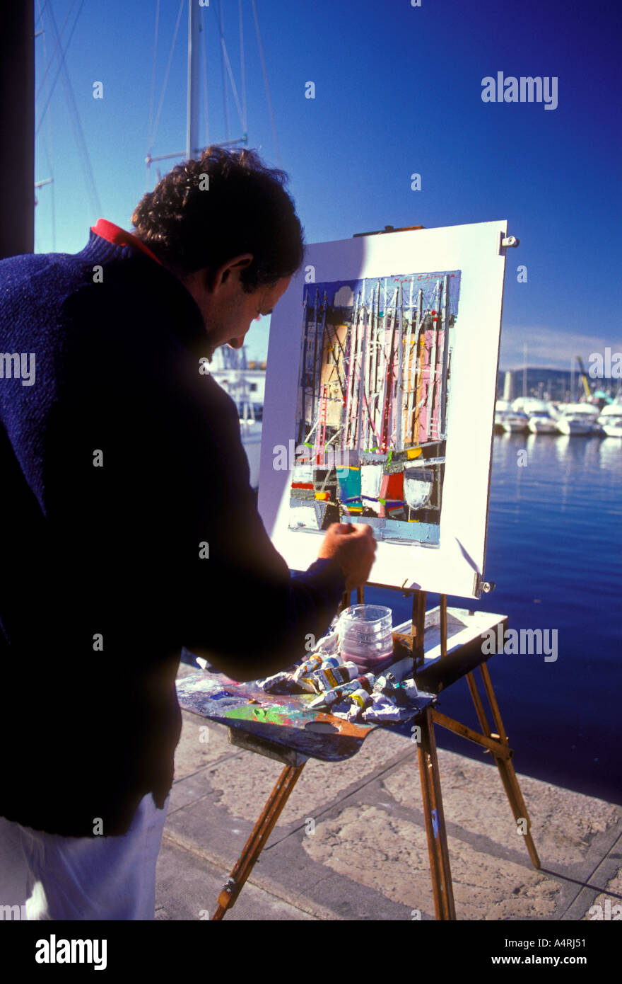 Frenchman painting hi-res stock photography and images - Alamy