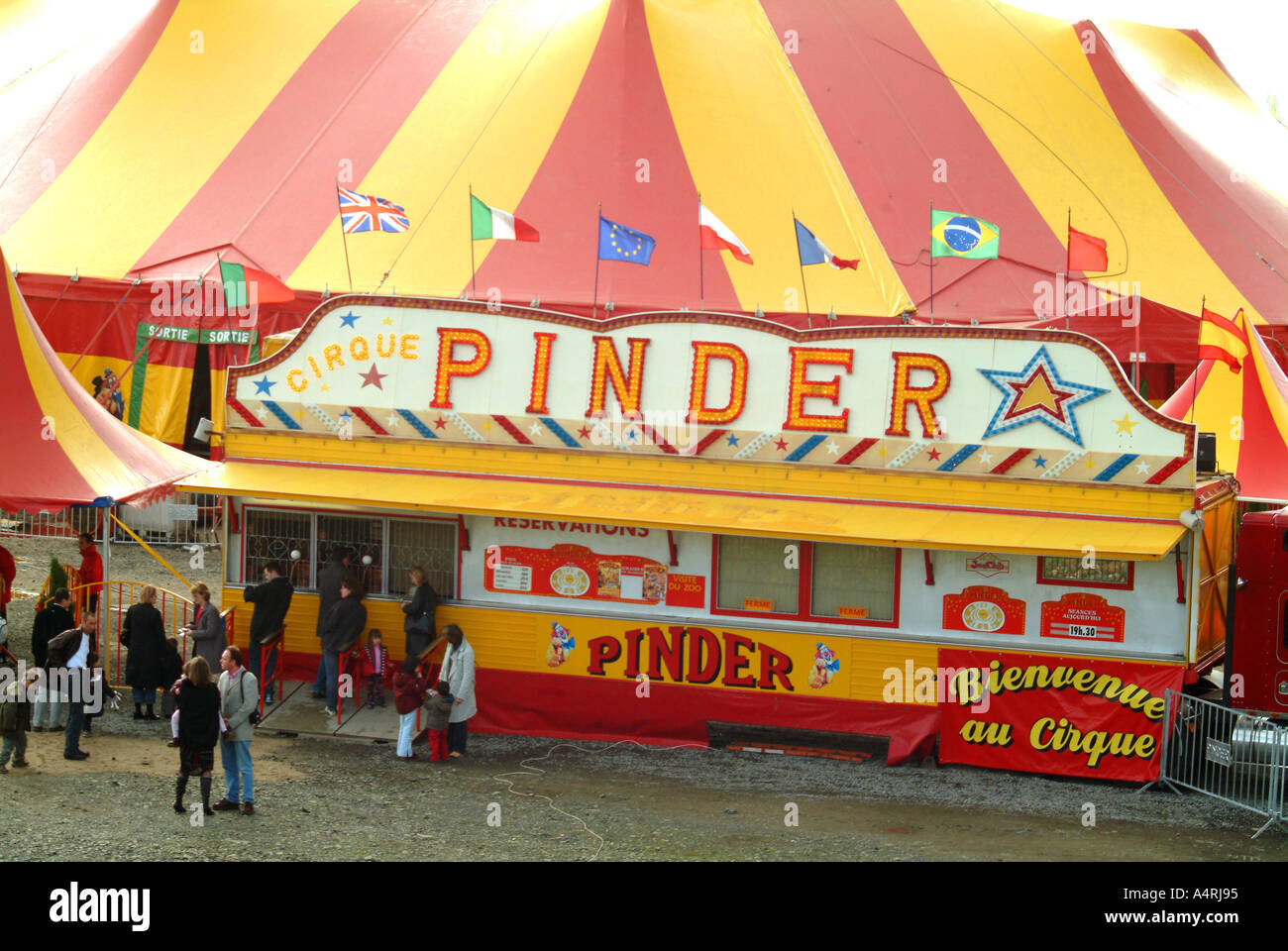 circusMBF1556 St Etienne Loire Rhone Valley France The famous Pinder ...