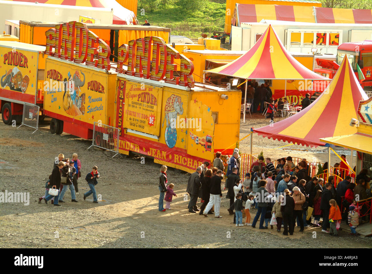 circusMBF1560 St Etienne Loire Rhone Valley France The famous Pinder ...