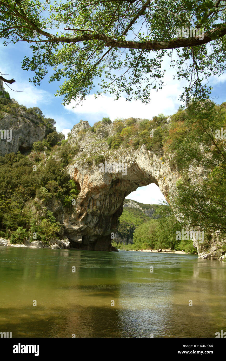 pont darcMBF1634 Vallon pont d Arc Ardeche Rhone Valley France Gorges d ...
