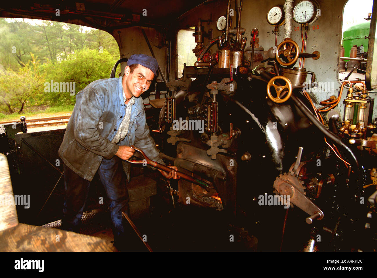 Compound steam locomotive hi-res stock photography and images - Alamy
