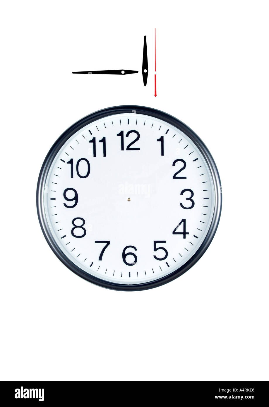 Clock Cut Out Stock Images & Pictures - Alamy