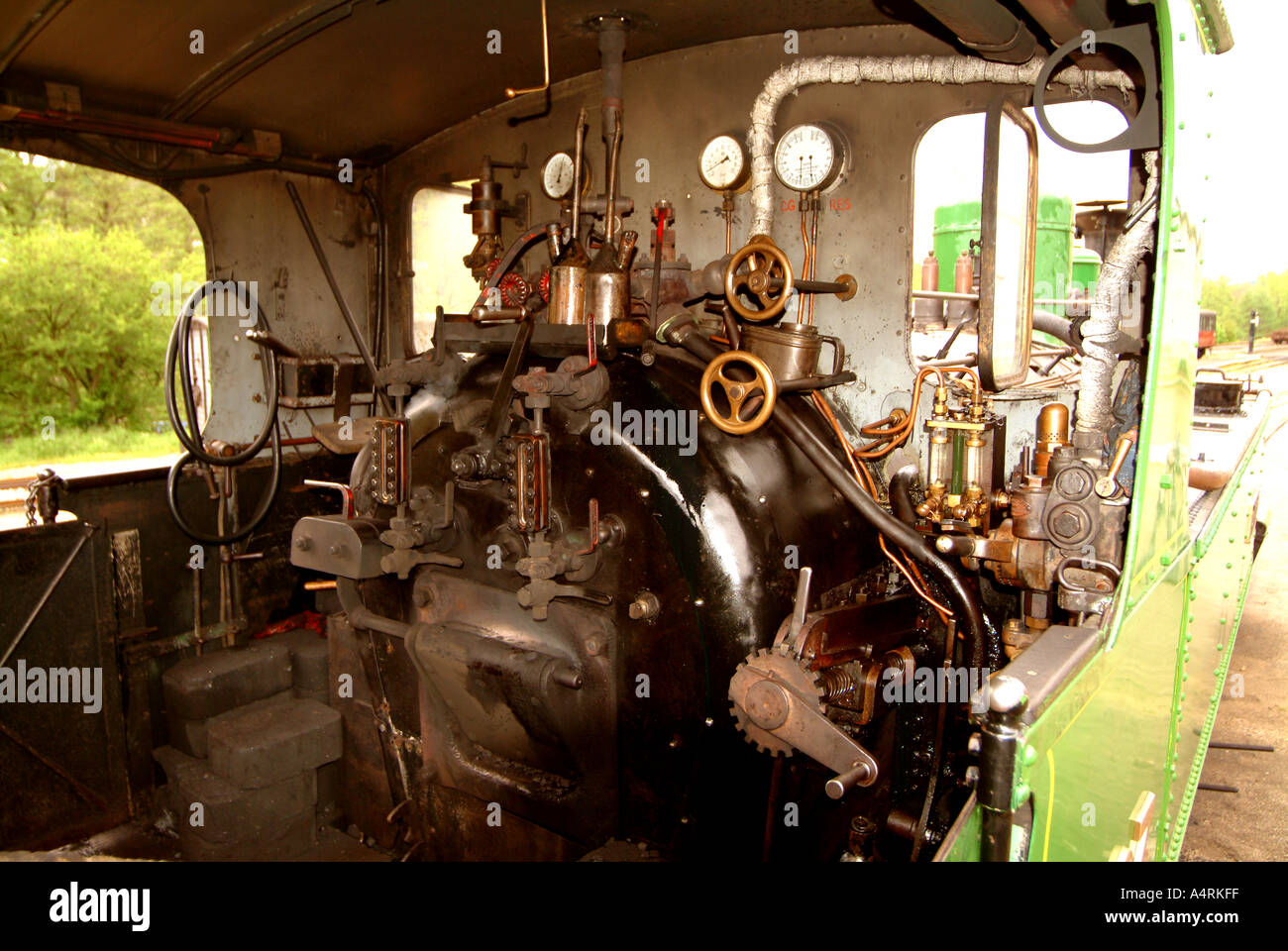 vivaraisMBF1599 Lamastre Ardeche Rhone Valley France cab of Mallet ...