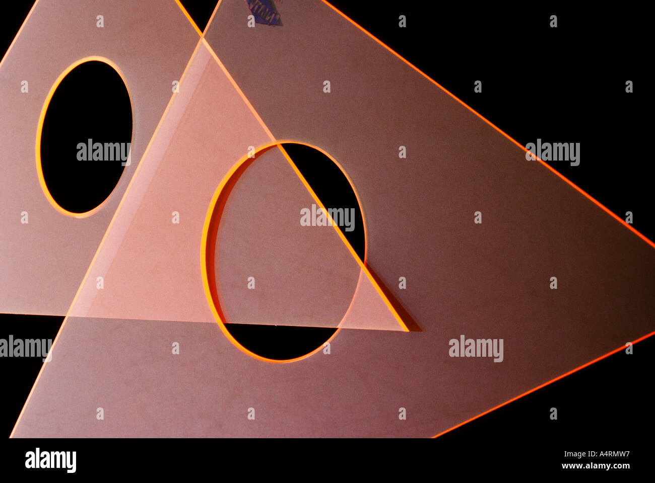 Two triangles hi-res stock photography and images - Alamy