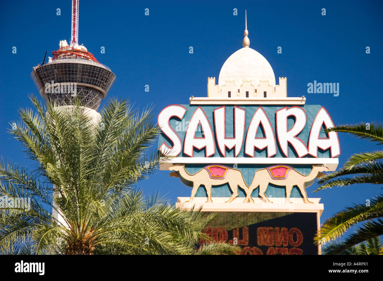 The sahara hotel las vegas hi-res stock photography and images - Alamy