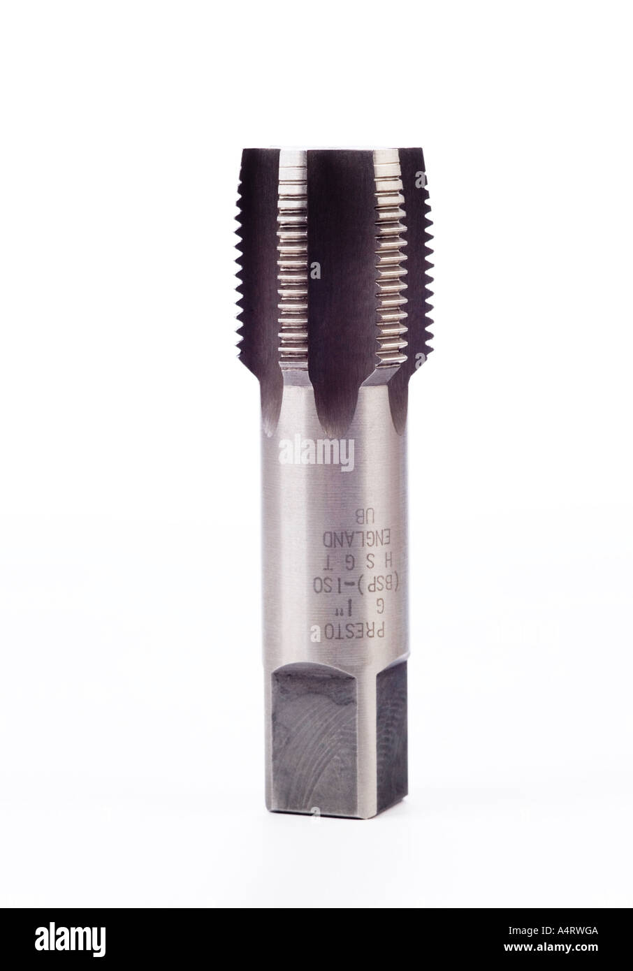 a tap to form an internal screw thread into a metal or plastic part ...