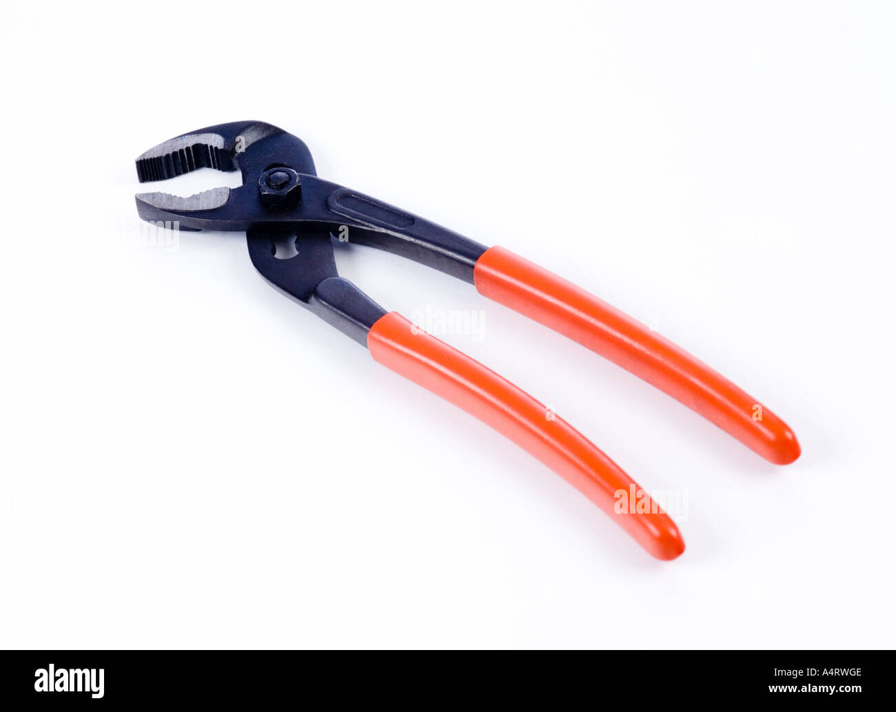 adjustable wrench pliers Stock Photo - Alamy