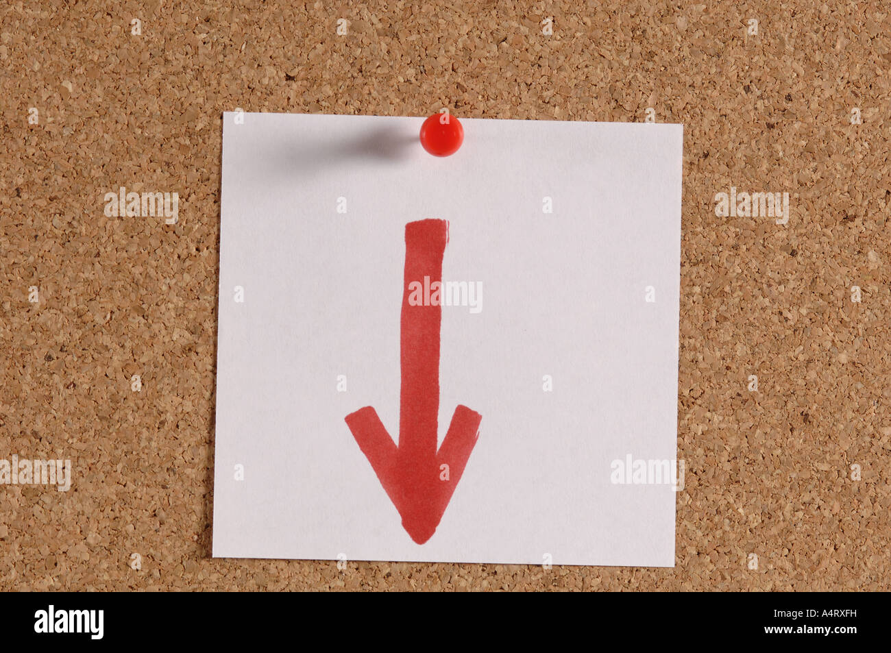 Stick arrow sign hi-res stock photography and images - Alamy