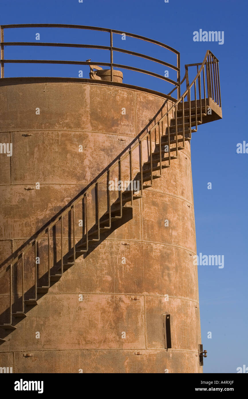 Low angle view of a fuel storage tank Stock Photo - Alamy