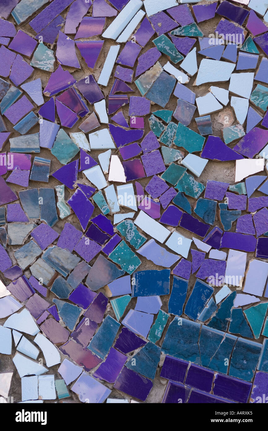 Close up of a mosaic tile design Stock Photo - Alamy