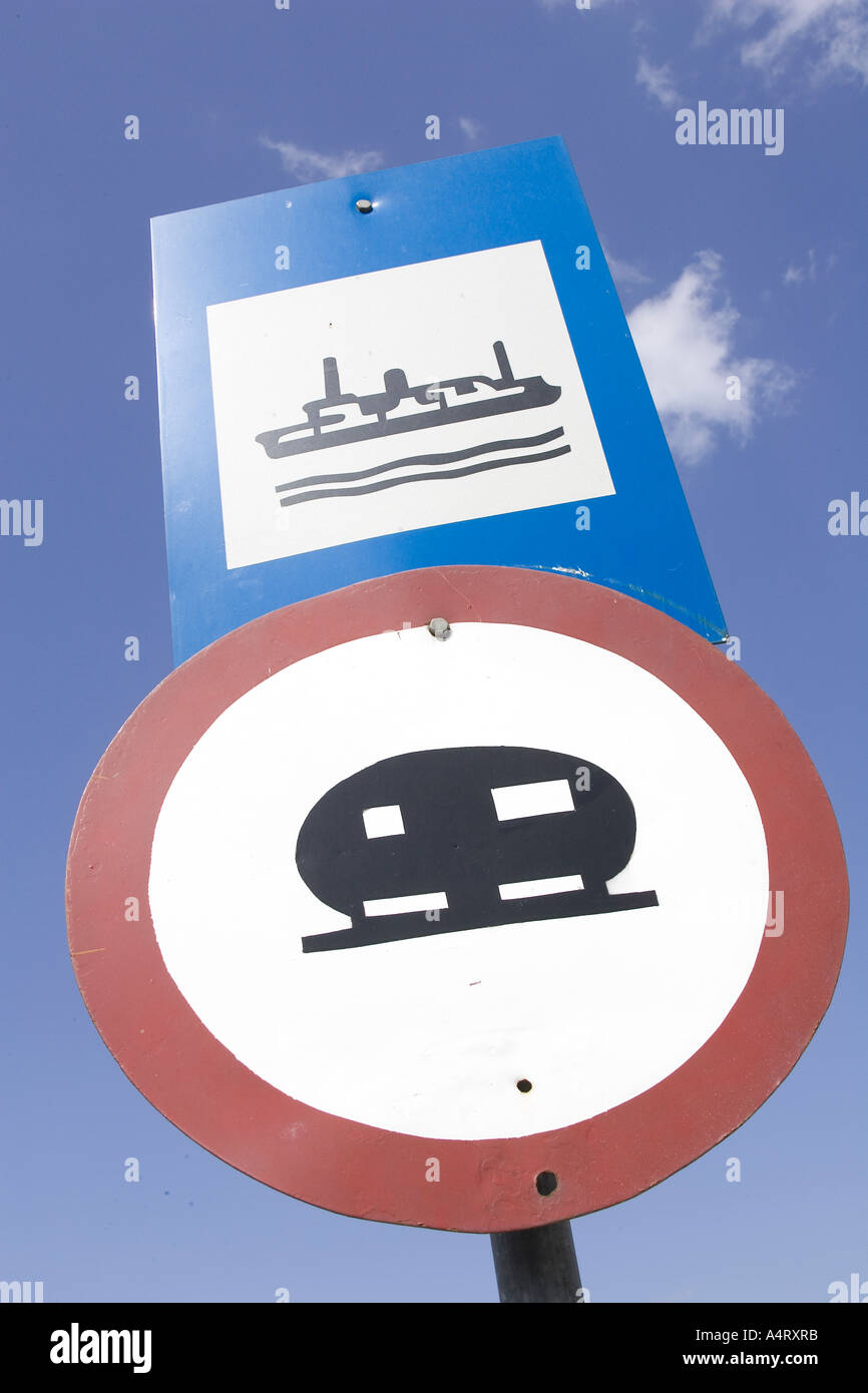 Close up of a harbor sign board Stock Photo - Alamy