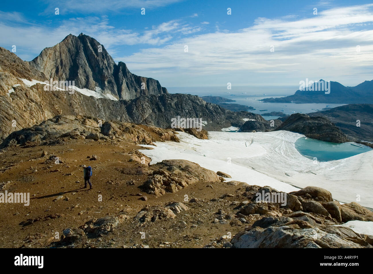 Greenland glacier trek hi-res stock photography and images - Alamy