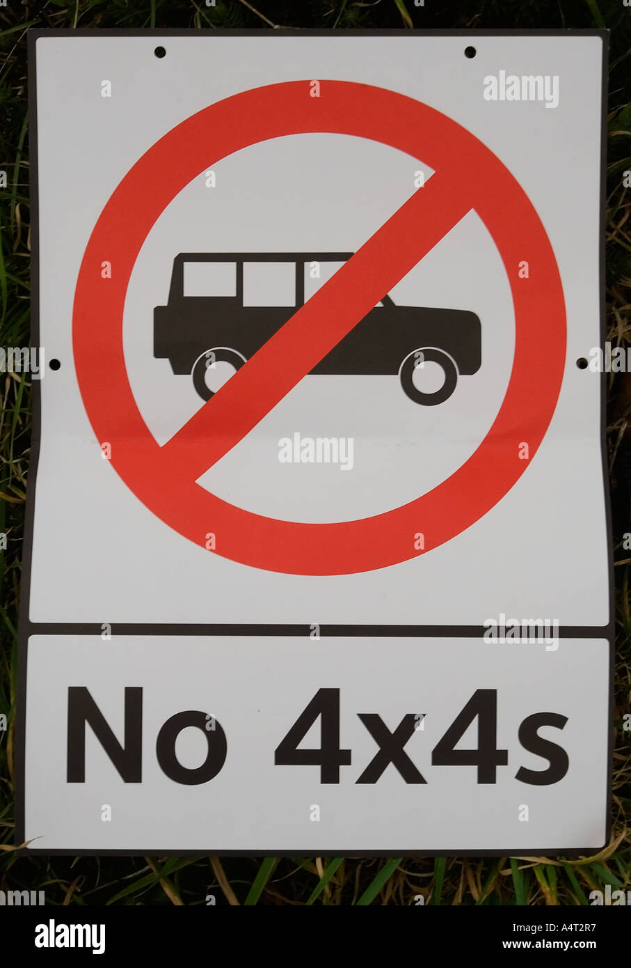 ANTI 4X4 POSTER Stock Photo - Alamy