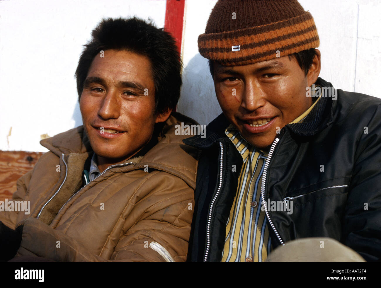Inuit men on Baffin Island NWT Stock Photo: 6351363 - Alamy