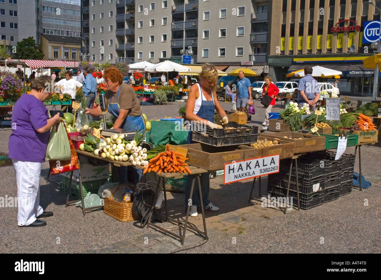 Kauppatori main market square pori hi-res stock photography and images ...