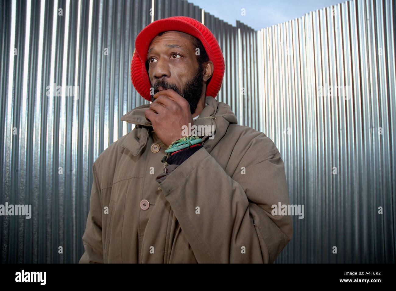 George James co-ordinator of Rastafarian Community Centre in St Agnes ...