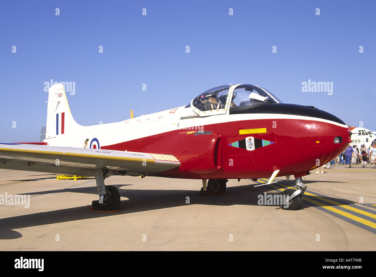 BAC Jet Provost T3A aircraft in RAF colours Stock Photo - Alamy