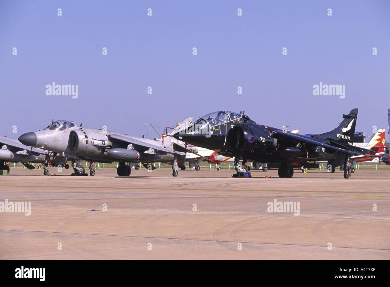 Sea harrier jump jet hi-res stock photography and images - Alamy