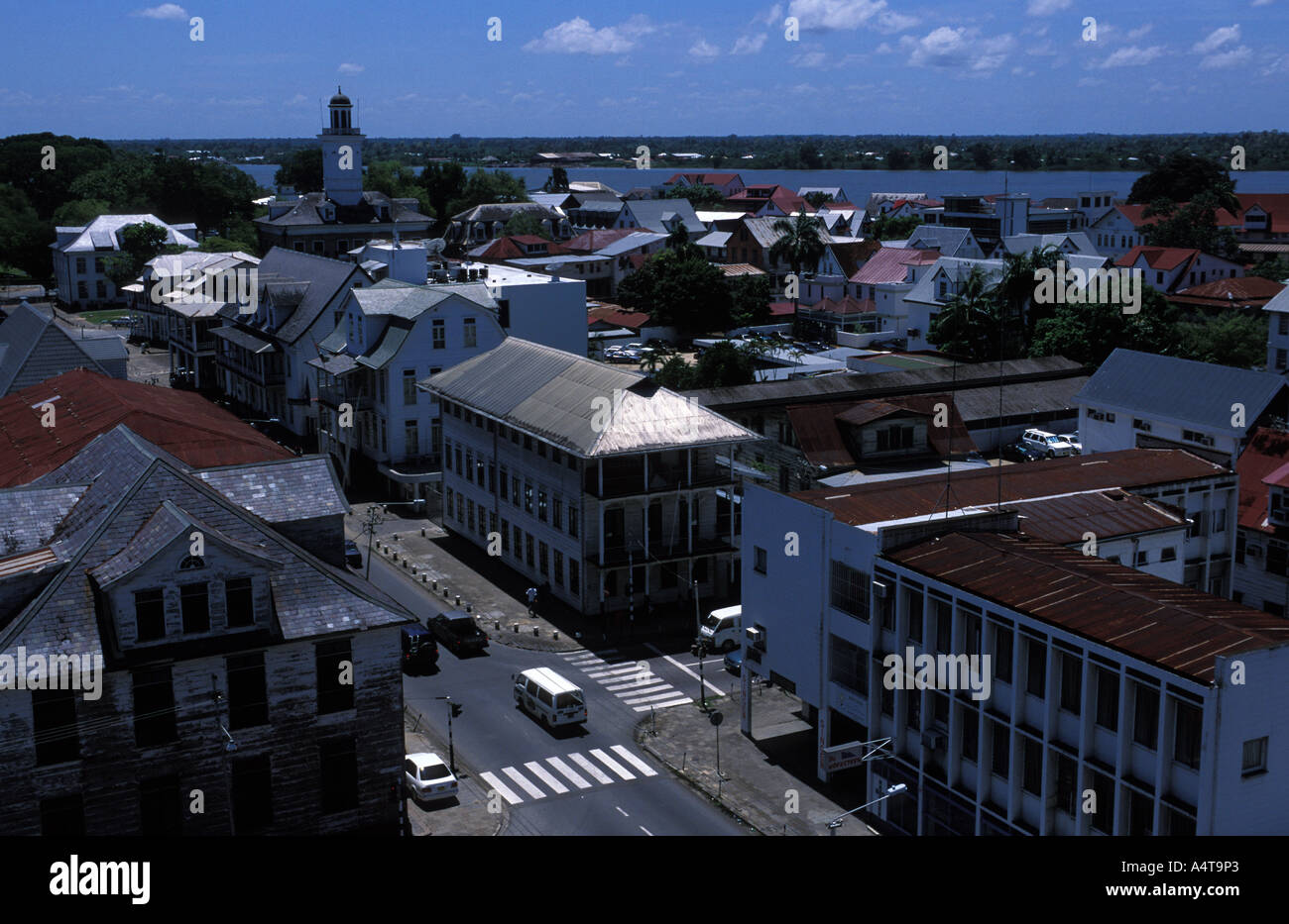 Paramaribo the historic inner city is a world heritage site of Unesco ...