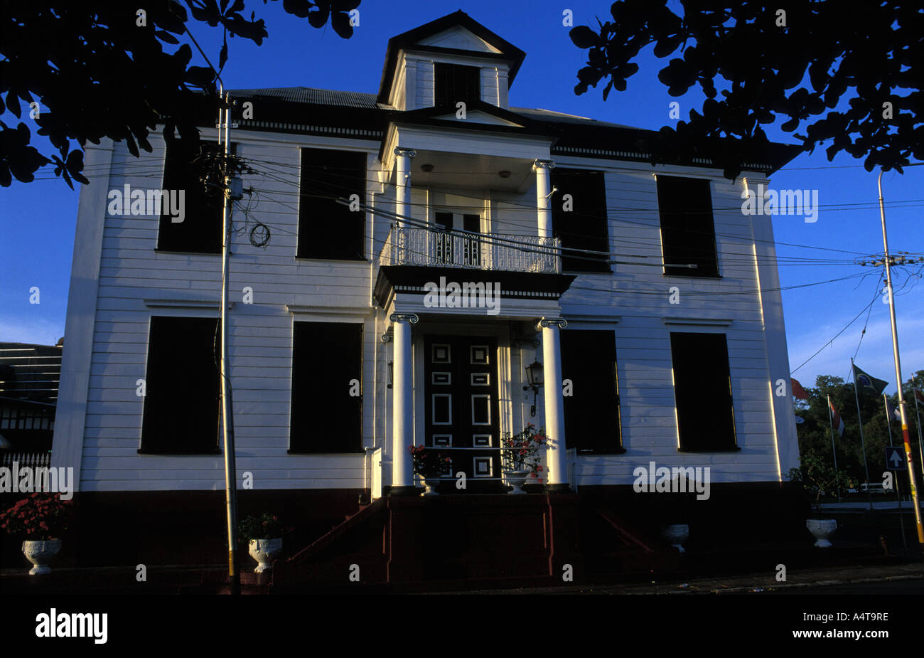 Paramaribo the corner house The historic inner city is a world heritage ...