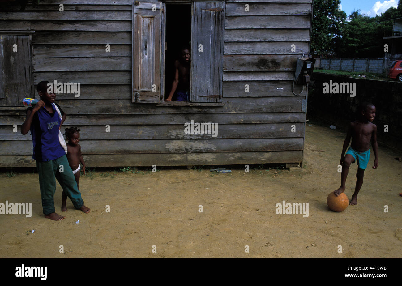 Suriname paramaribo poverty hi-res stock photography and images - Alamy