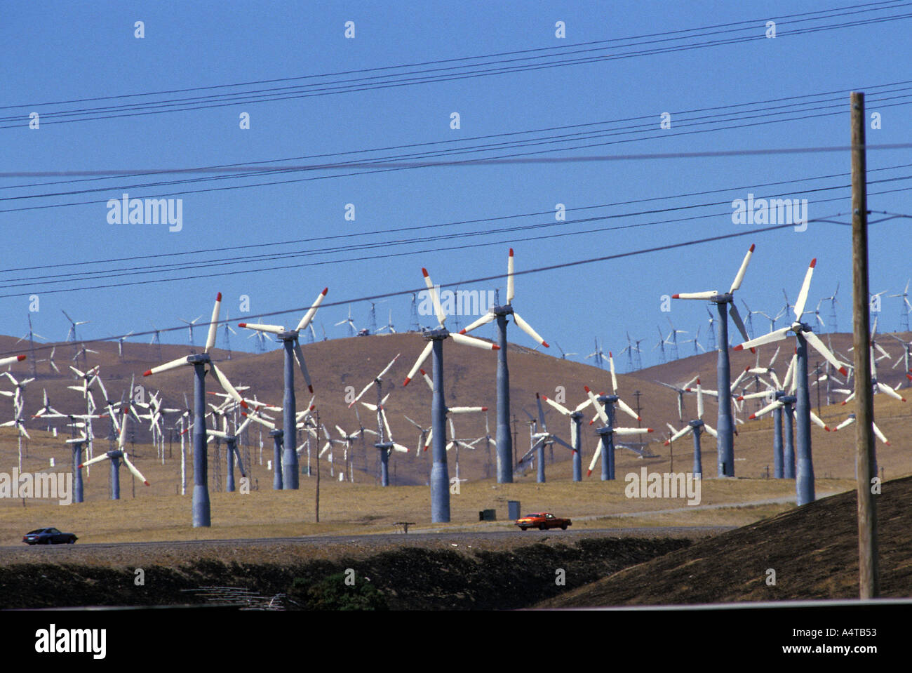 INDUSTRY ENERGY Windmill Stock Photo - Alamy