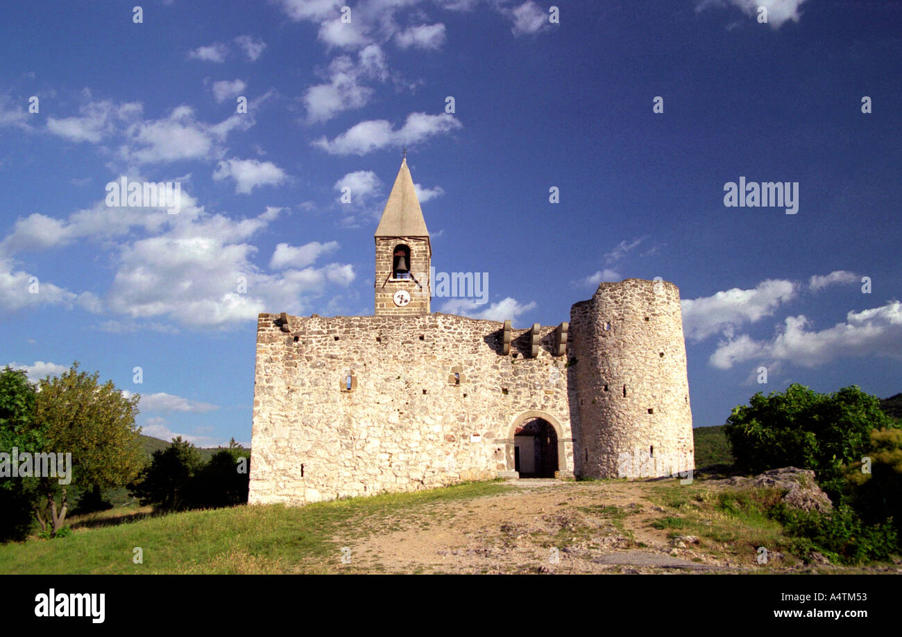 sv trojica church hrastovlje Stock Photo - Alamy