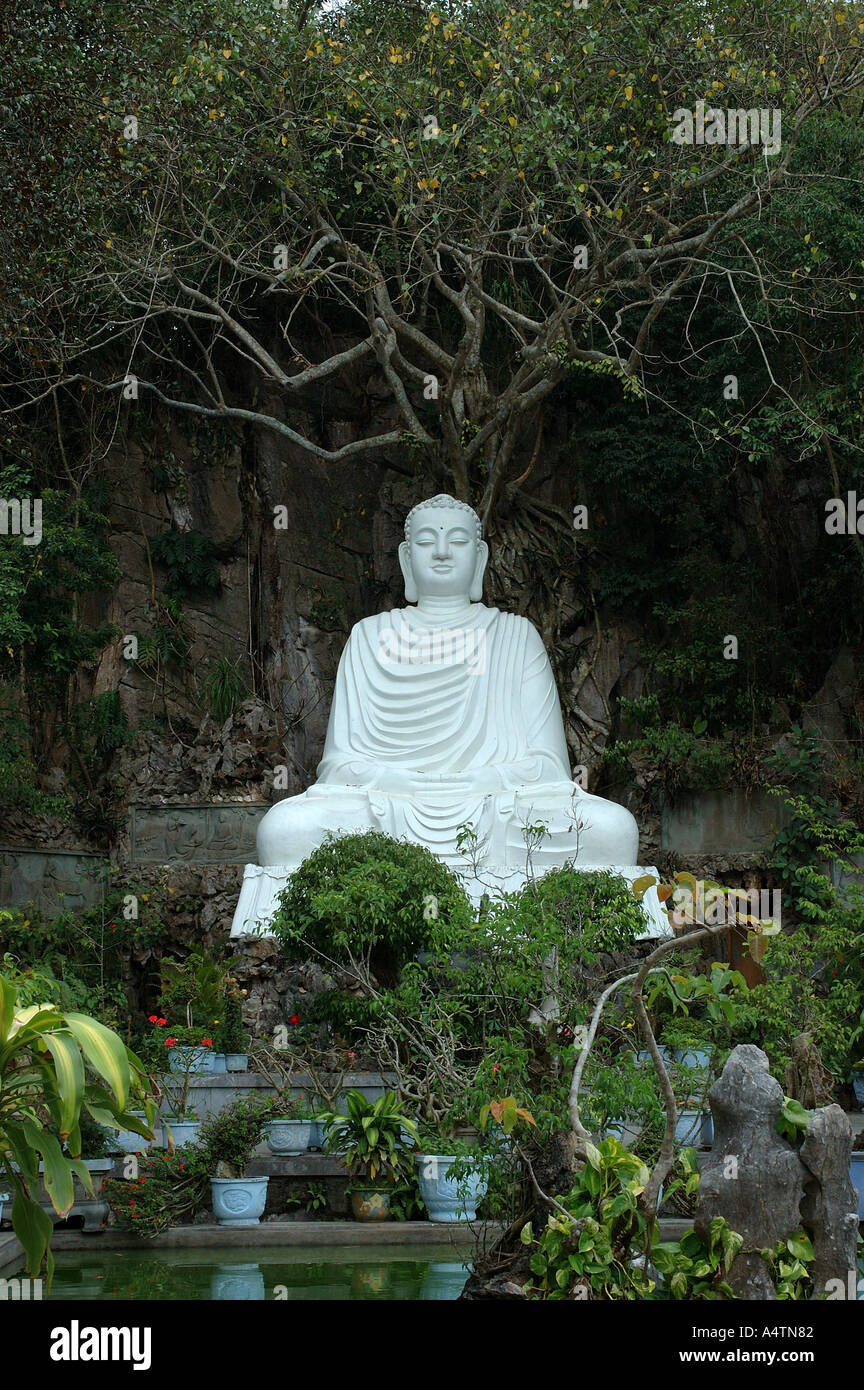 Marble Mountain Pagoda near Danang Central Vietnam South East Asia ...