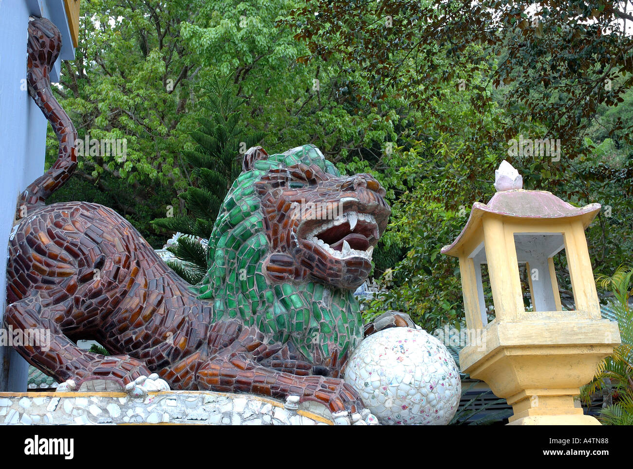 Marble Mountain Pagoda near Danang Central Vietnam South East Asia ...