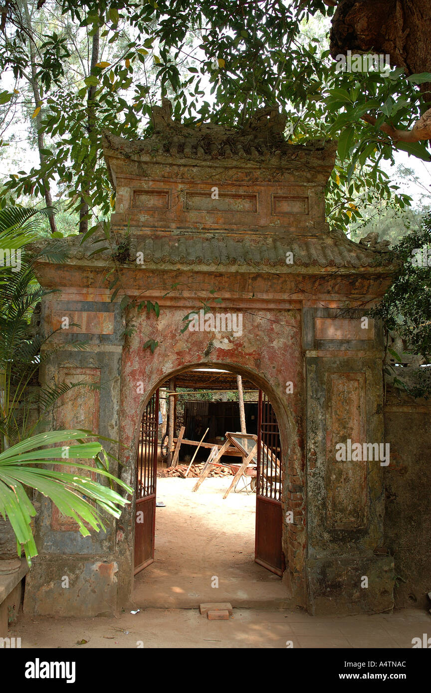 Marble Mountain Pagoda near Danang Central Vietnam South East Asia ...