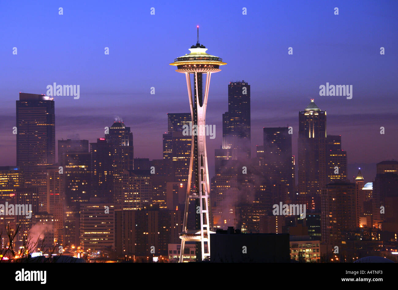 Seattle queen anne district hi-res stock photography and images - Alamy
