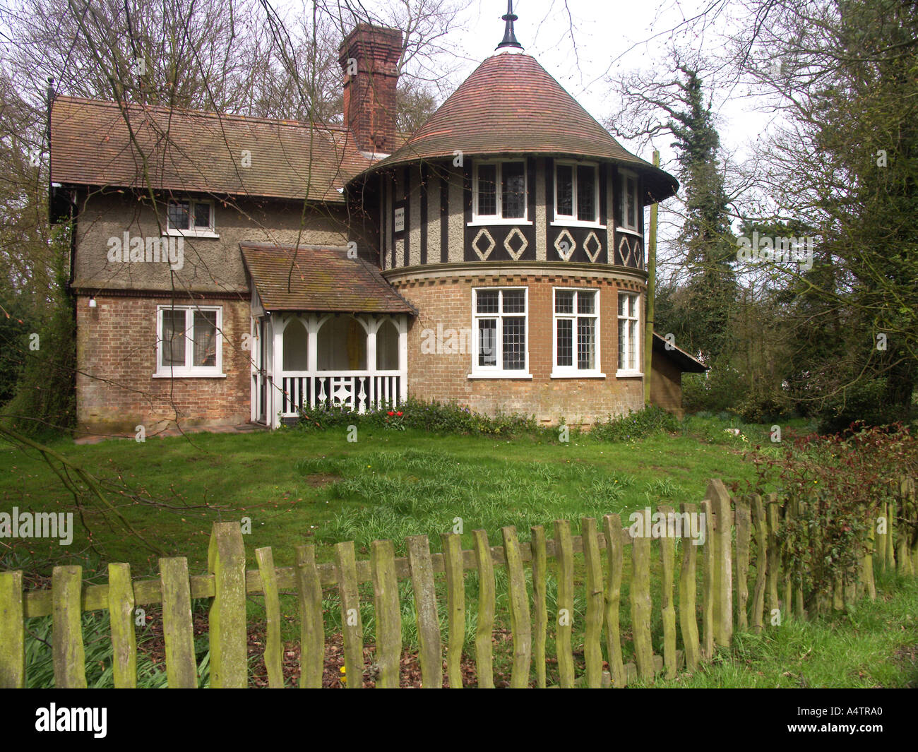 Roundhouse Bodham Norfolk Stock Photo - Alamy