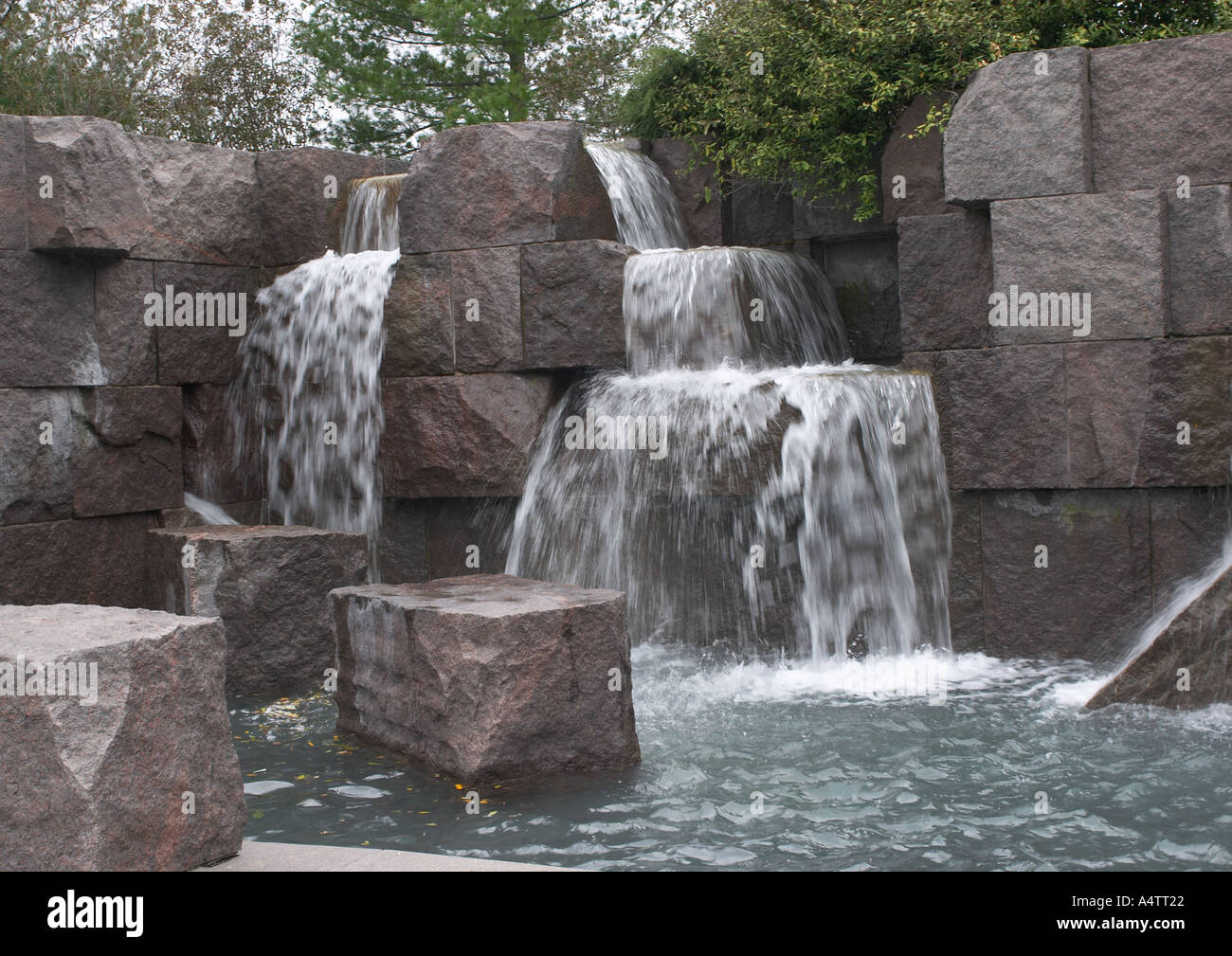 Fdr Memorial Waterfalls