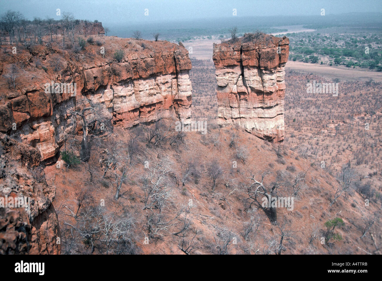 Chilojo Cliffs Cretaceous sandstone escarpment Stock Photo - Alamy