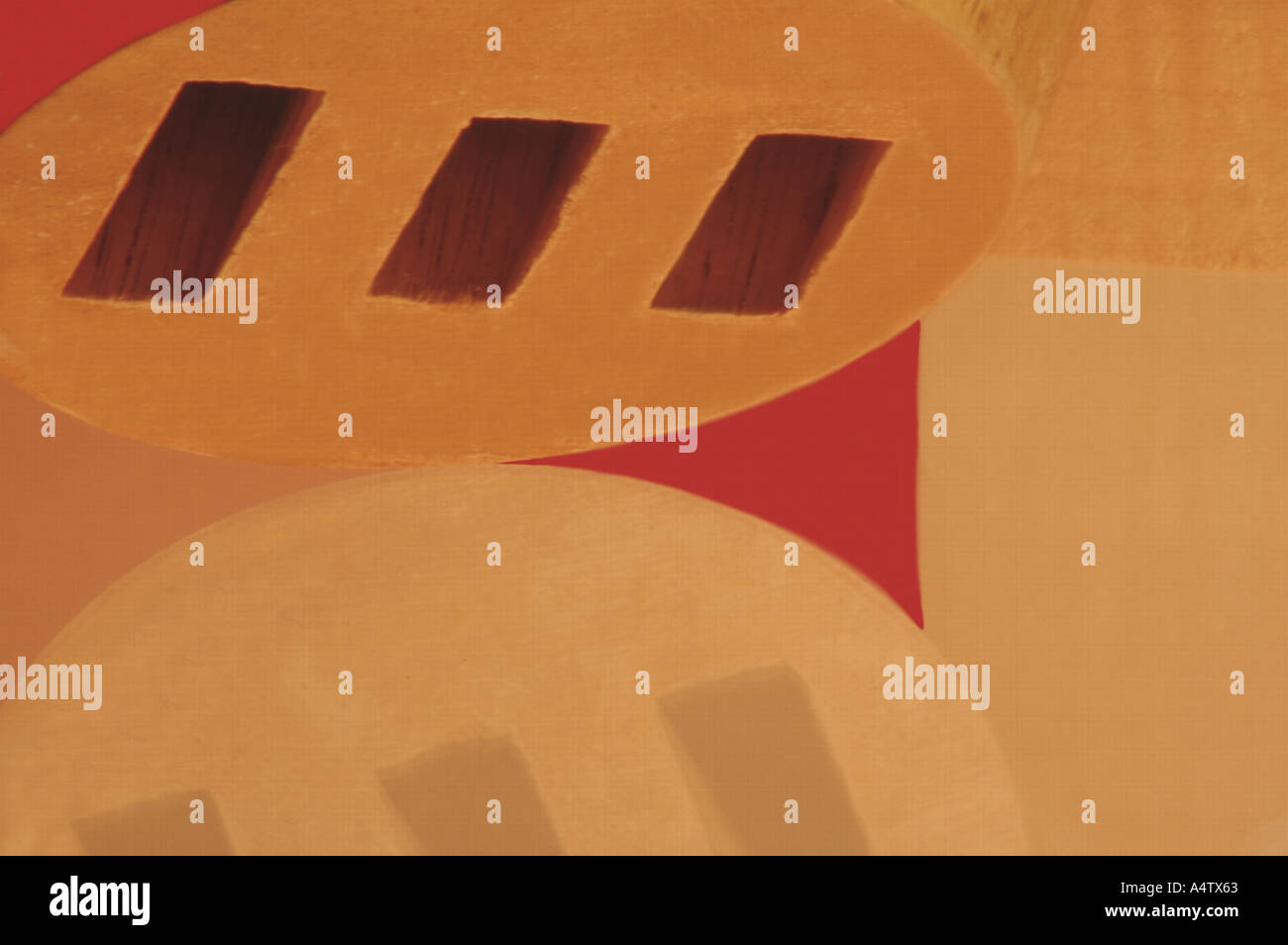 Abstract art form study Stock Photo - Alamy