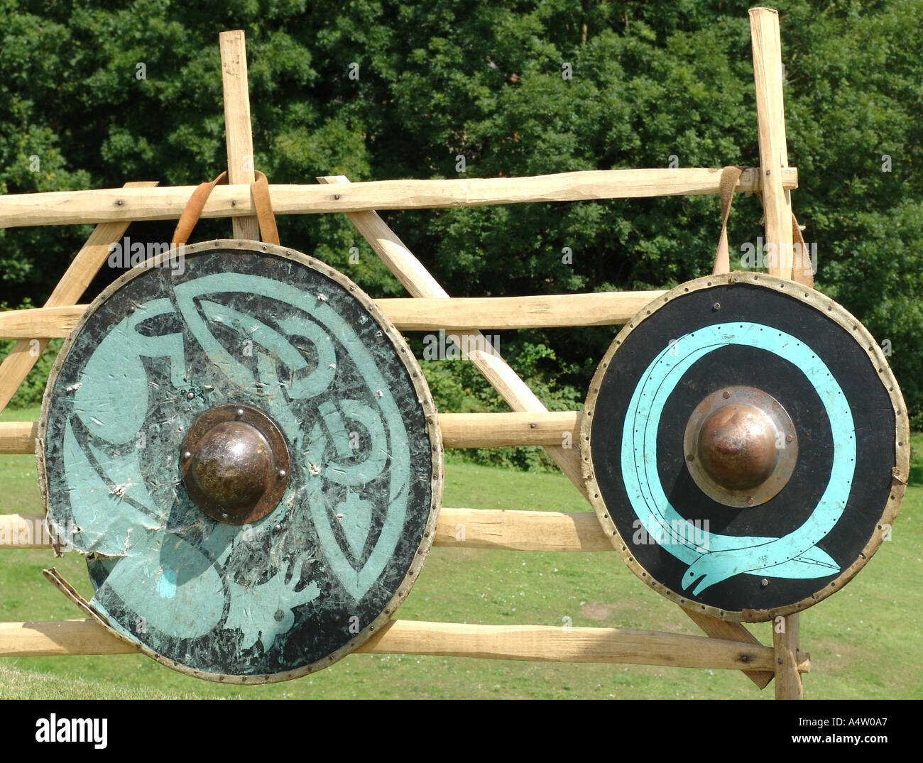 Round military shield pattern hi-res stock photography and images - Alamy