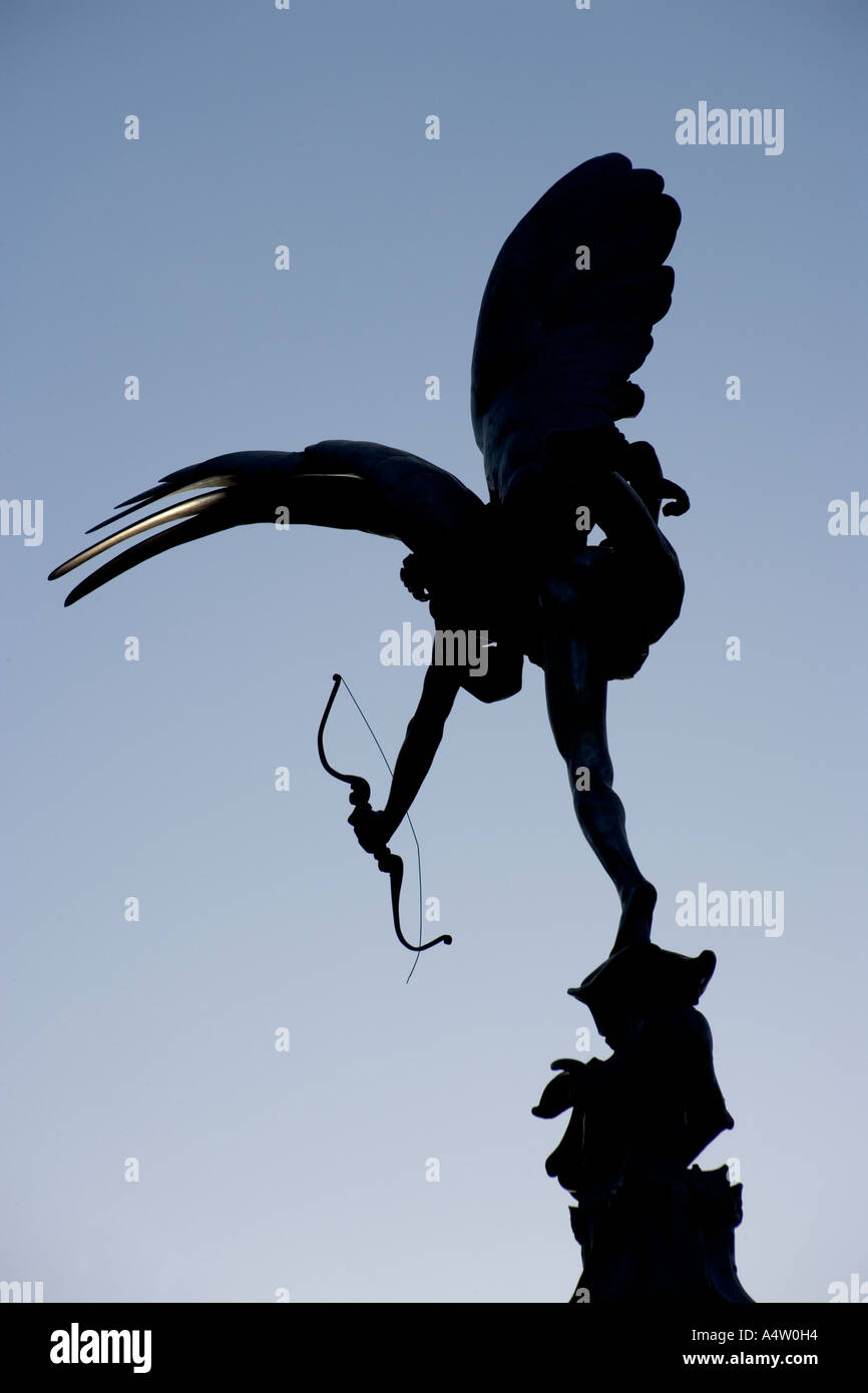 Eros anteros statue piccadilly circus hi-res stock photography and ...