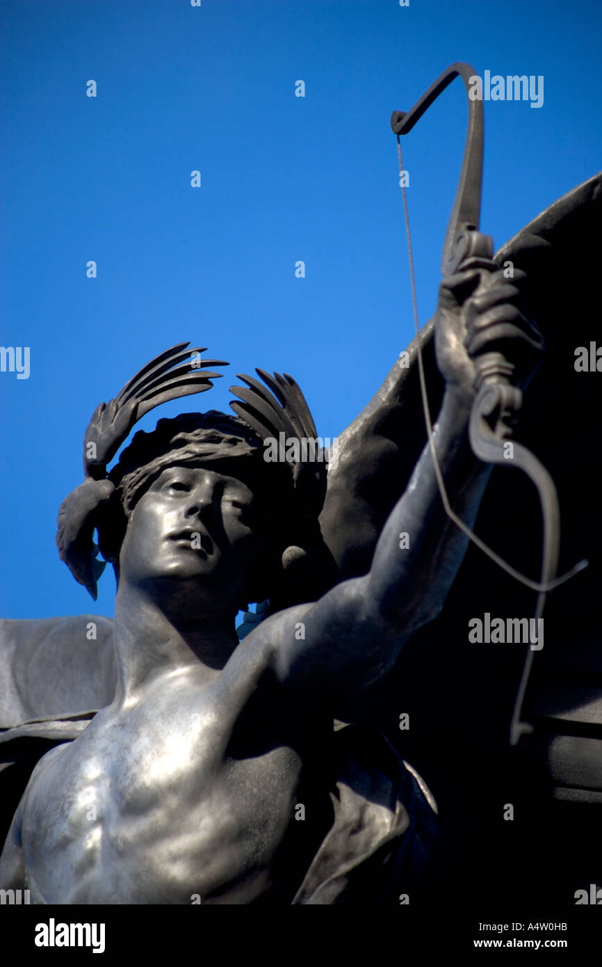 Statue of Eros Piccadilly Circus London England Stock Photo - Alamy