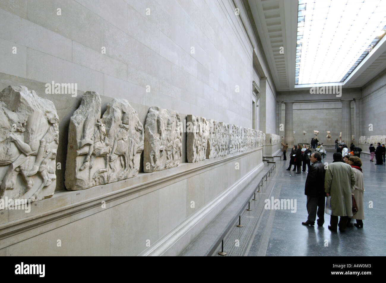The Elgin Marbles at The British Museum, London, England, UK Stock ...