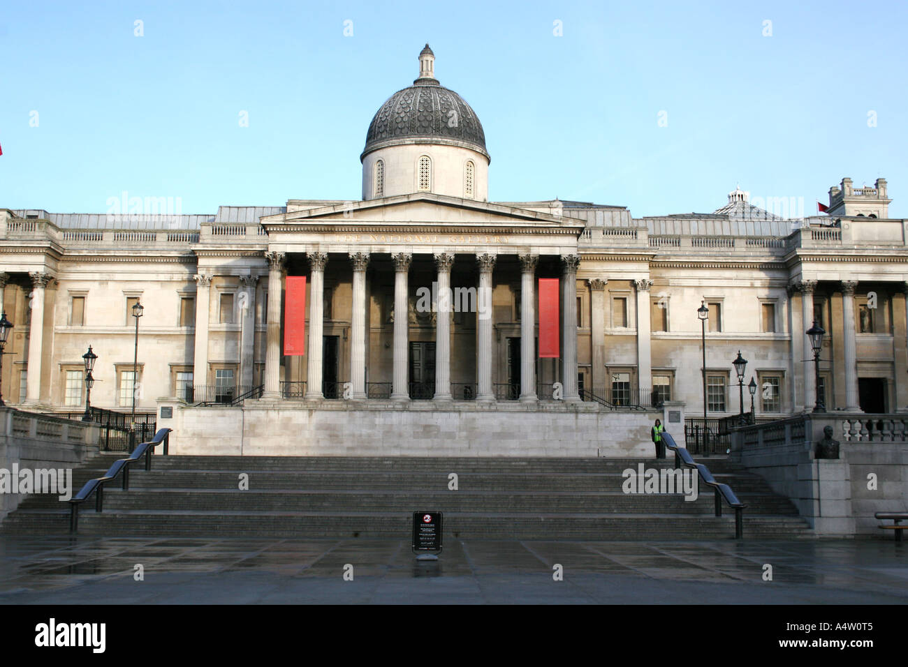 The National Portrait gallery Trafalgar Square London Stock Photo - Alamy